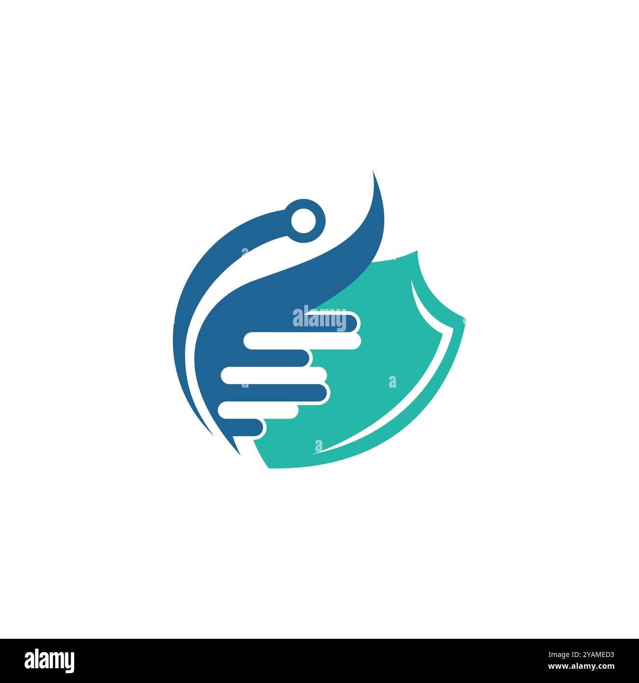 Shield anti virus logo vector image. Virus and shield, antibacterial ...