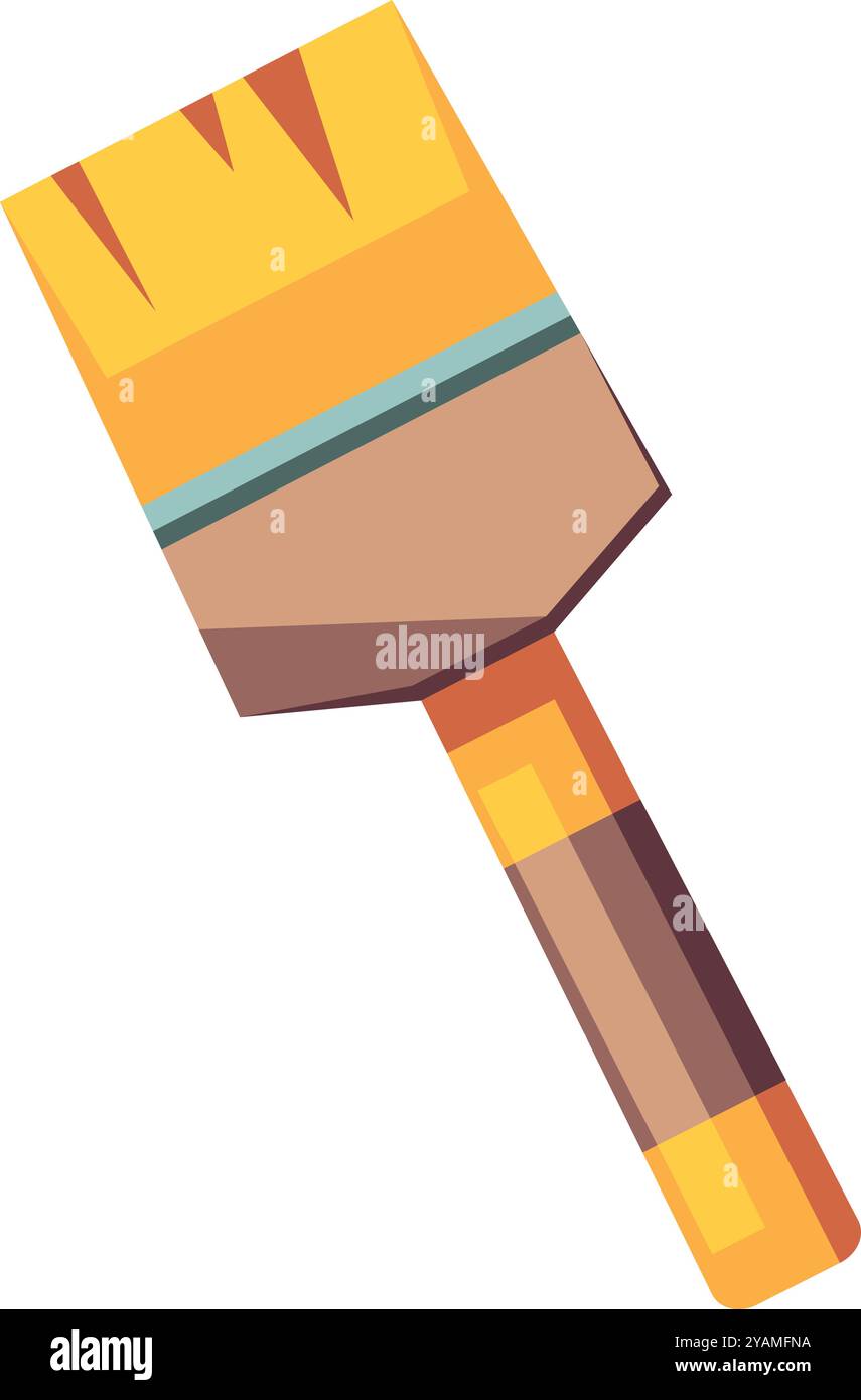 paint brush Carpenters hand Tool icon Stock Vector Image & Art - Alamy