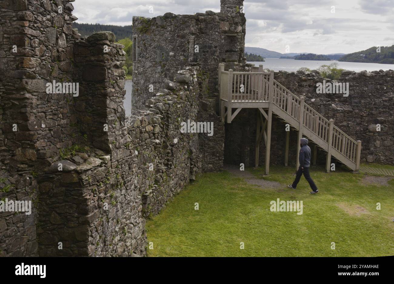 Kilchurn Castle was built in the mid-1400s by Sir Colin Campbell, 1st ...
