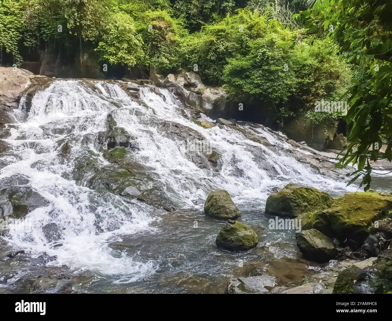 Goa rang reng waterfall bali hi-res stock photography and images - Alamy