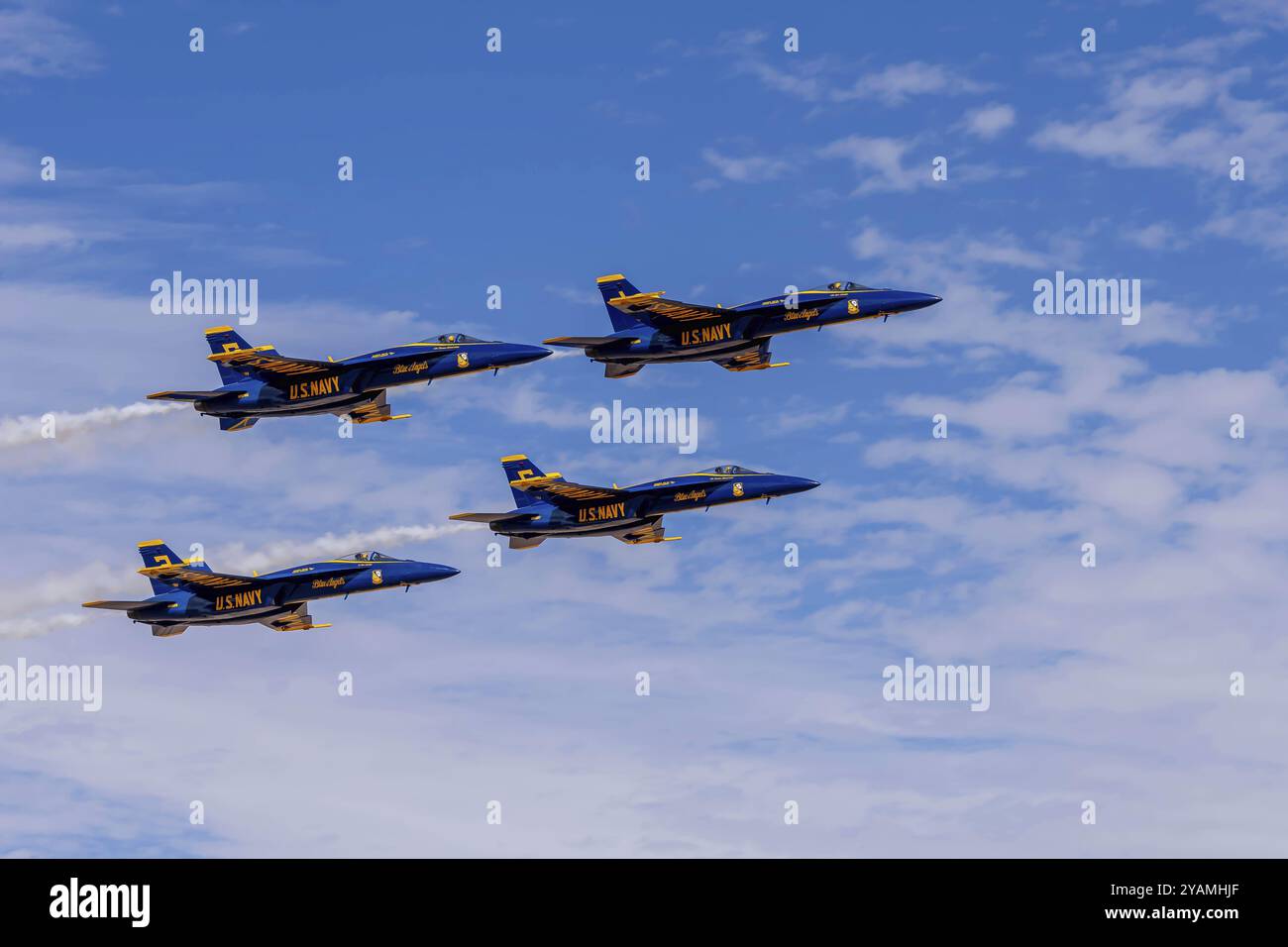 The elite US Navy Blue Angels hone precision in the California desert ...