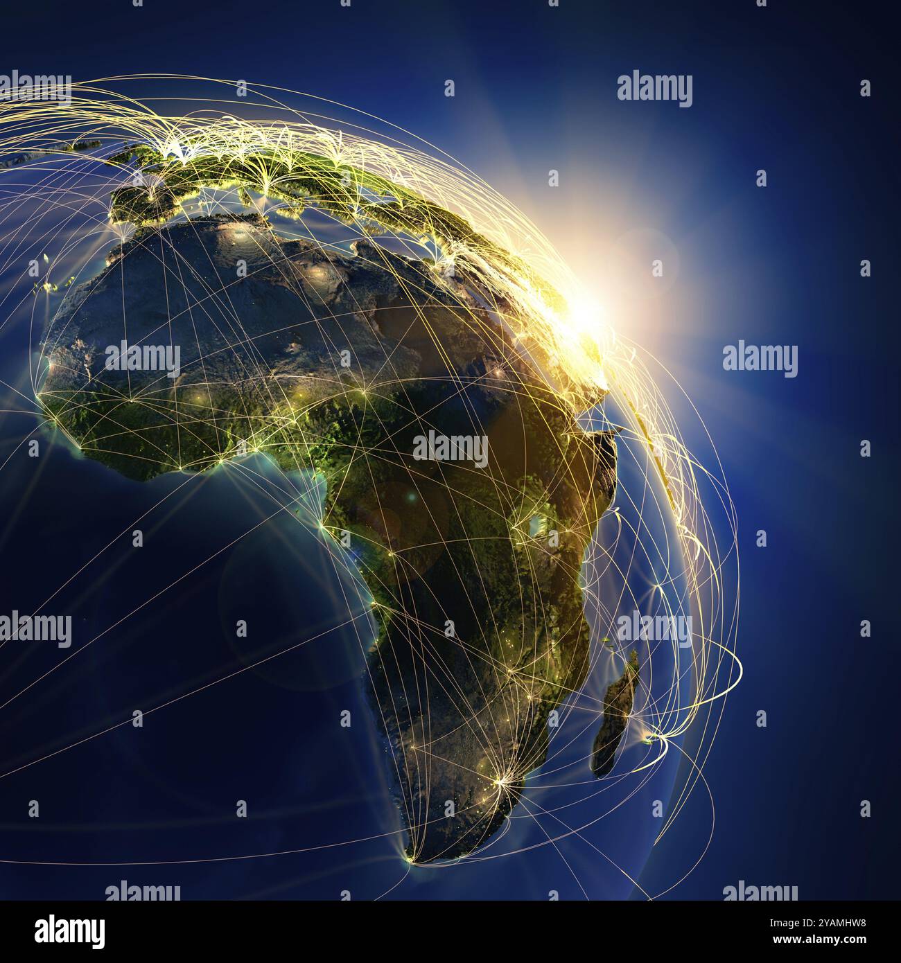 Map of dawn hi-res stock photography and images - Alamy