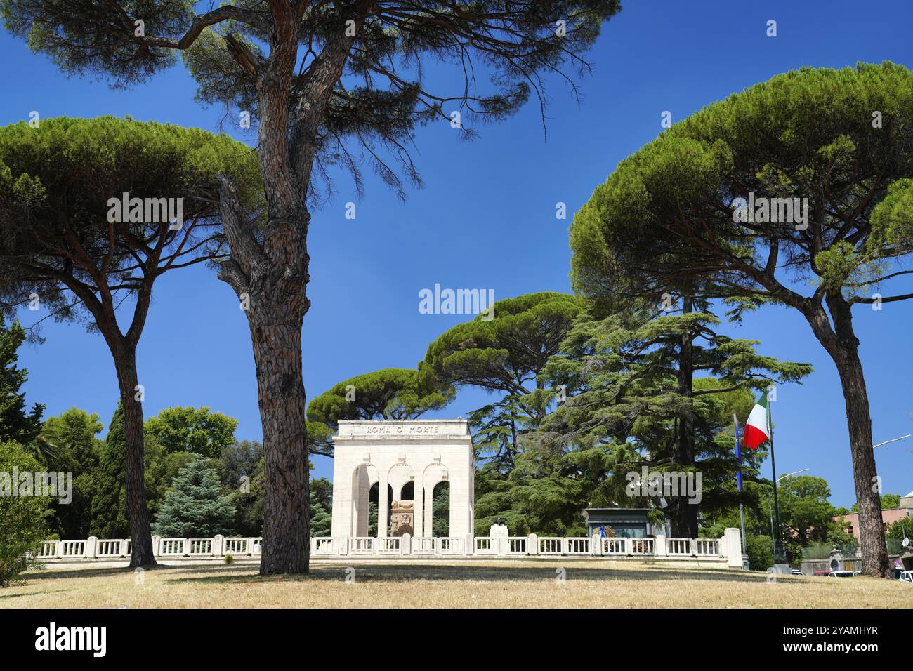 Mausoleo Ossario Garibaldino, Mausoleum of the Ossuary of Garibaldi ...