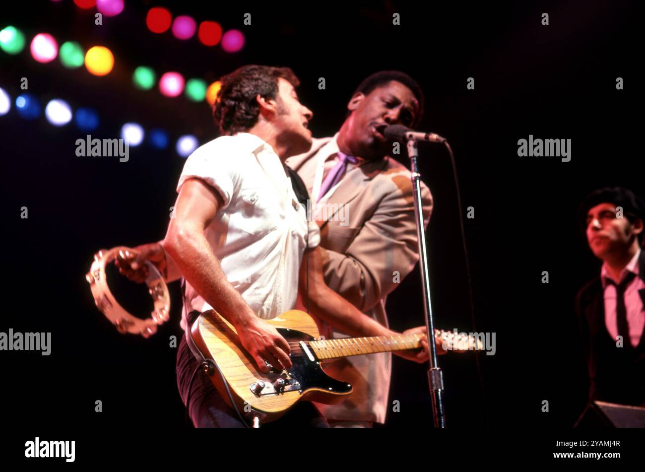 DETROIT - JULY 30: American singer-songwriter Bruce Springsteen ...
