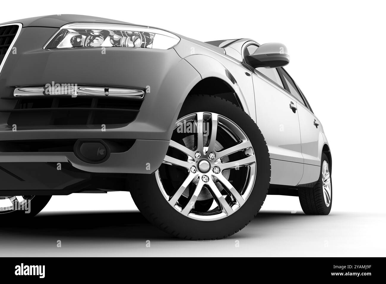 Car modern Black and White Stock Photos & Images - Alamy