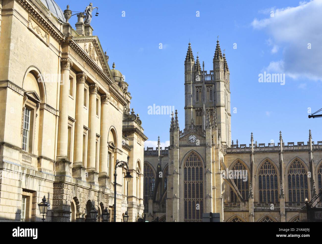 A photographic combination of the adjacent historic buildings The ...