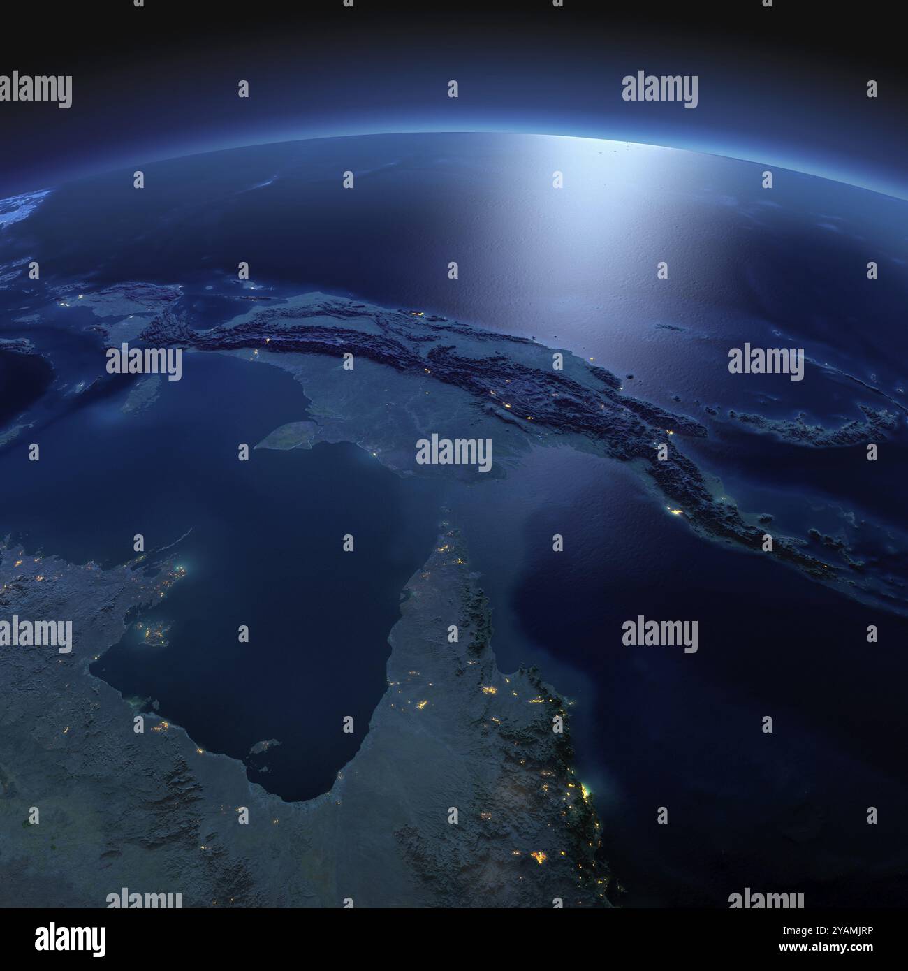 Maps of papua new guinea hi-res stock photography and images - Alamy