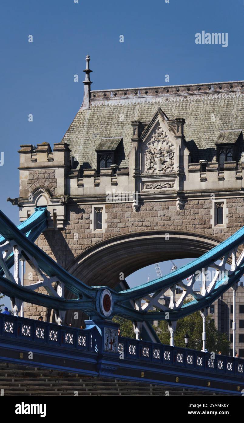 The Tower Bridge is a road bridge across the River Thames in London and ...