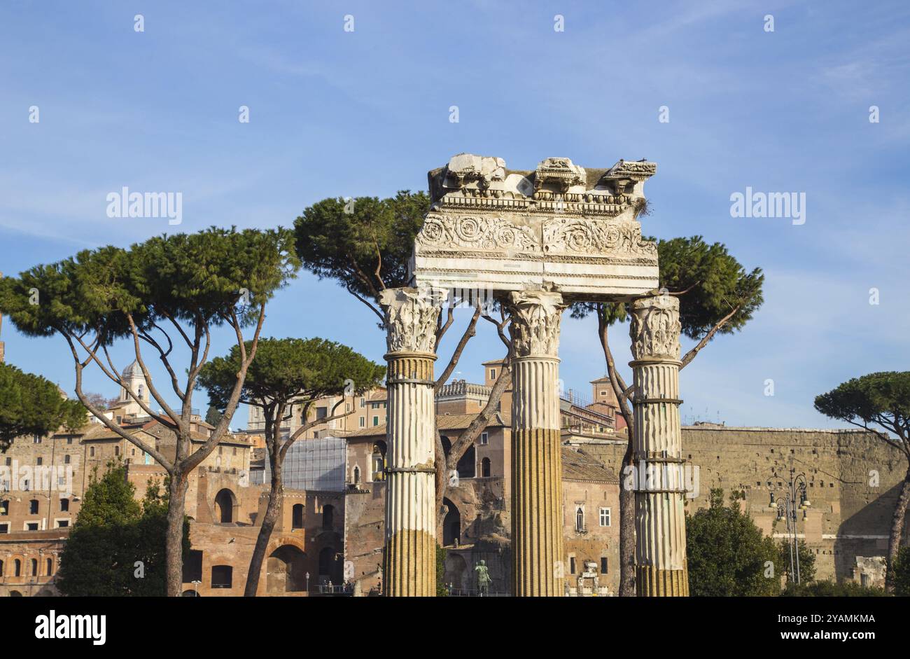 Rome panorama old town hi-res stock photography and images - Alamy