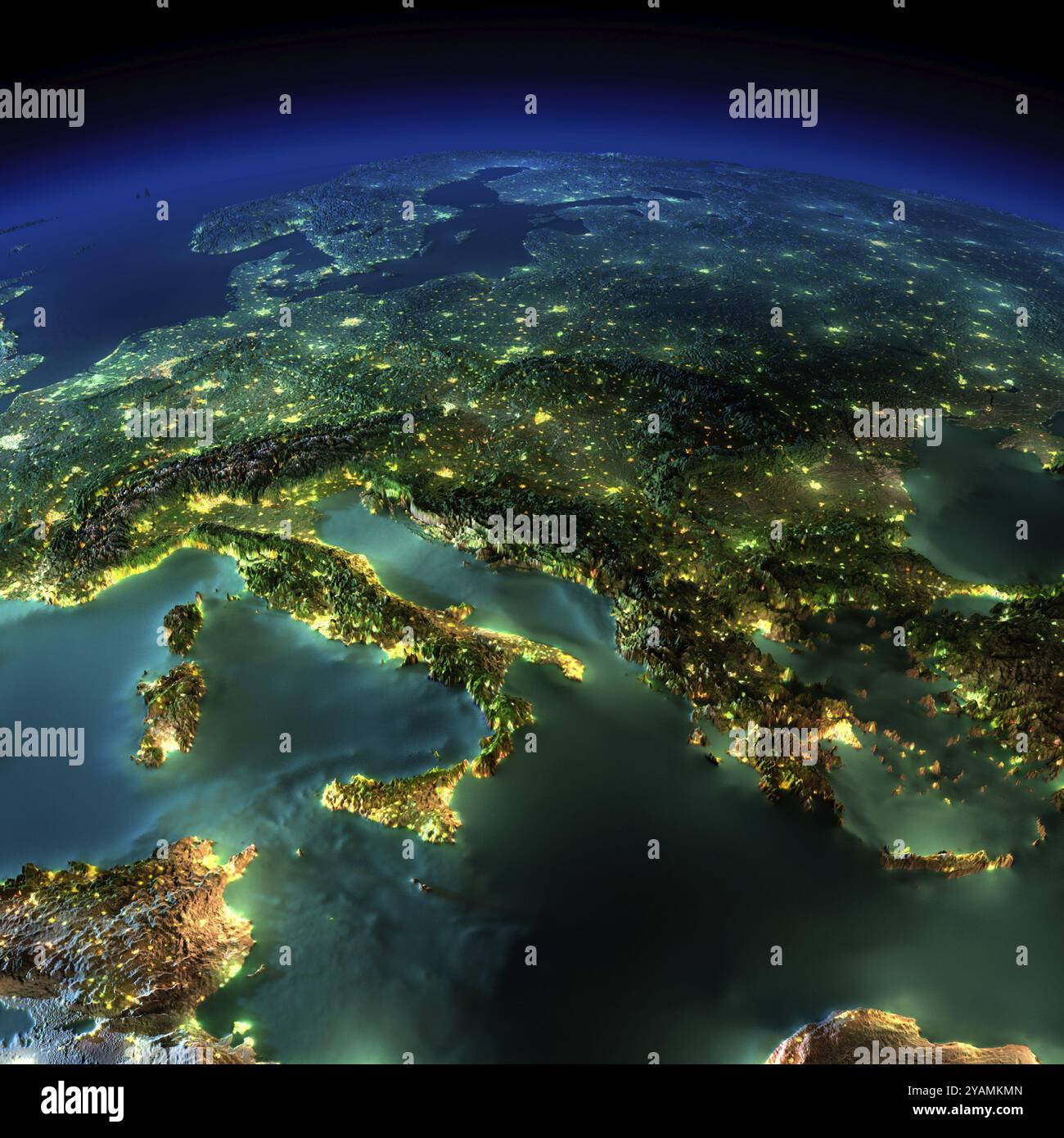 Detailed romania map hi-res stock photography and images - Alamy