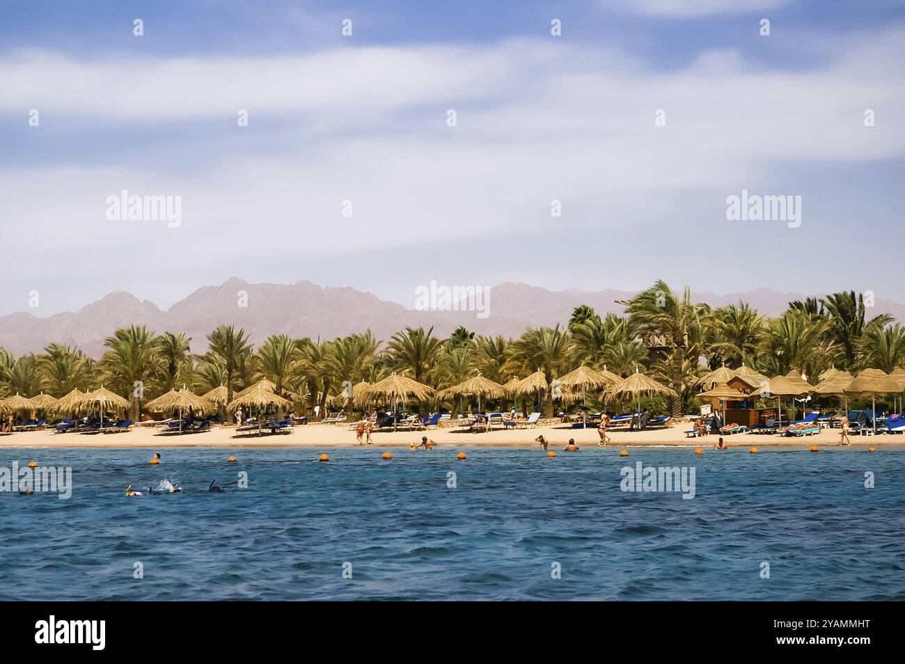 View on a beach from a sea, Red Sea, Egypt, Africa Stock Photo - Alamy