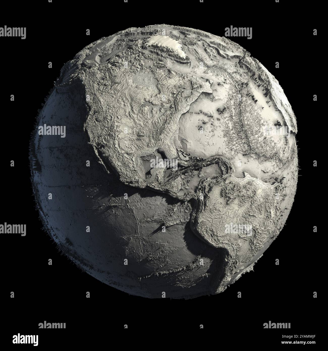 Dead Planet Earth without water, the global ecological catastrophe, a ...