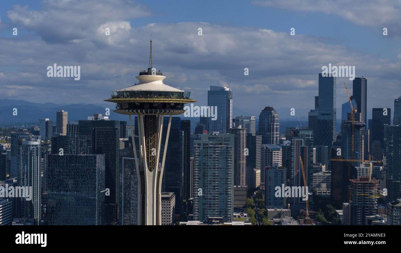 Seattle queen anne district hi-res stock photography and images - Alamy