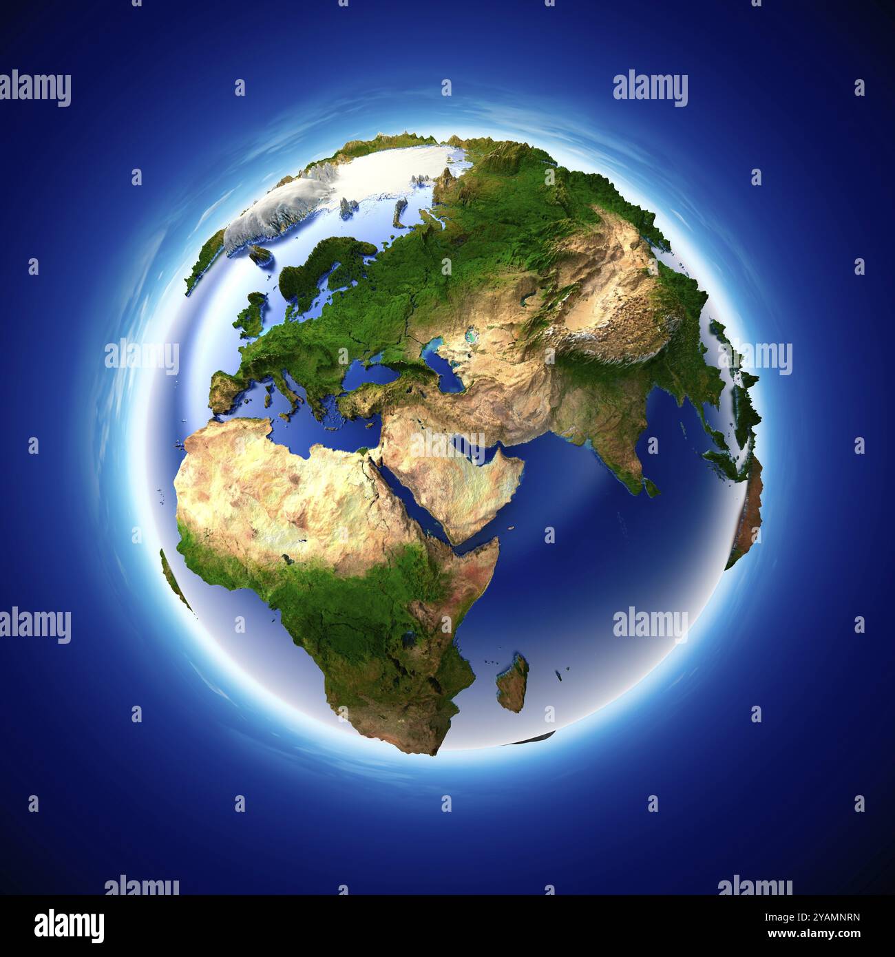 The metaphor of ecology and purity of the planet Earth Stock Photo - Alamy