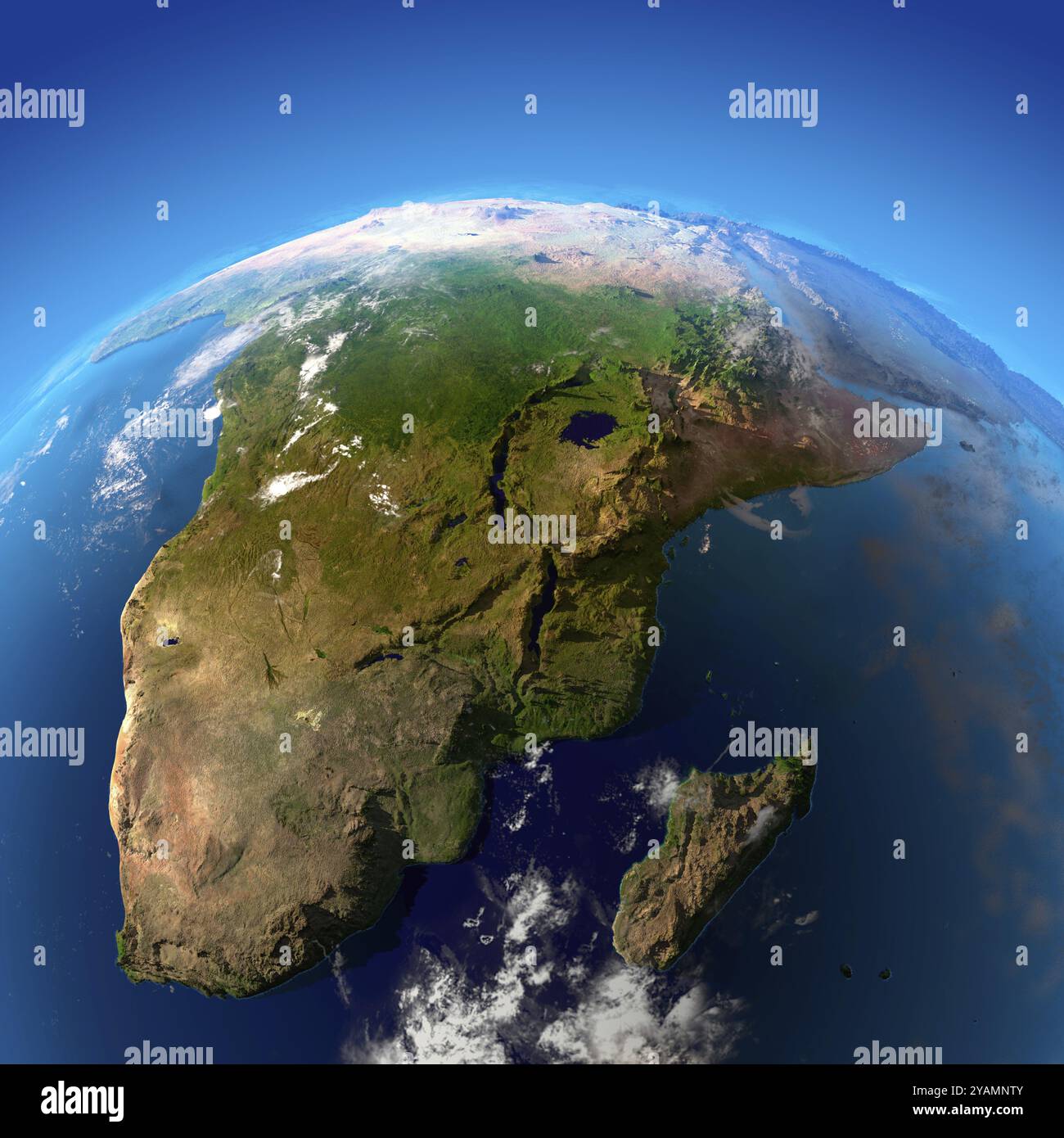 South Africa, Namibia, Botswana, Zimbabwe, Mozambique and Madagascar ...