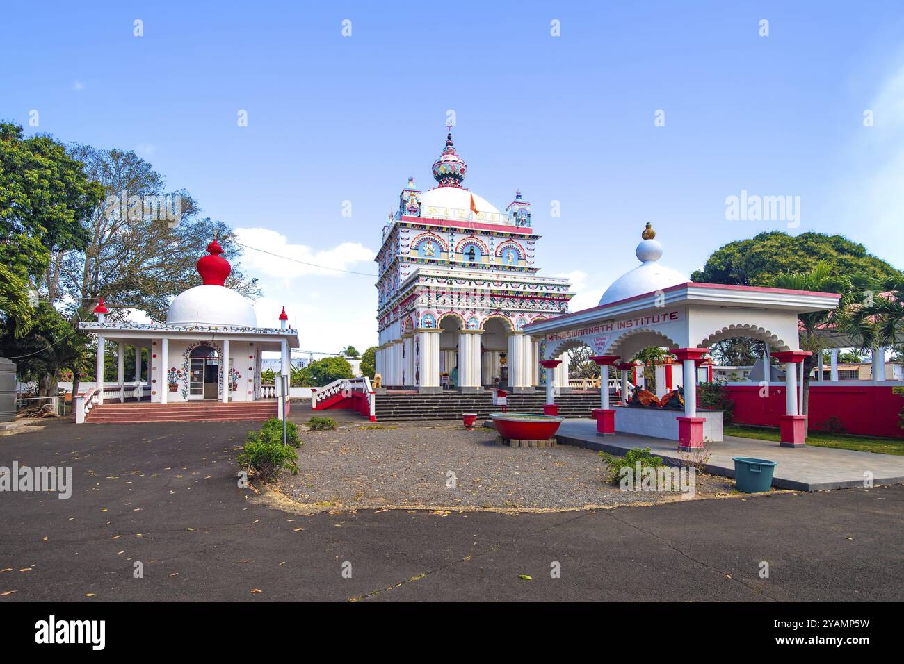 Hindu Temple, Maheswarnath Mandir, Triolet, Indian Ocean, Island ...
