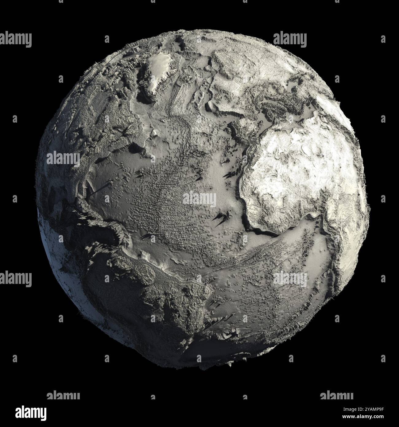 Dead Planet Earth without water, the global ecological catastrophe, a ...