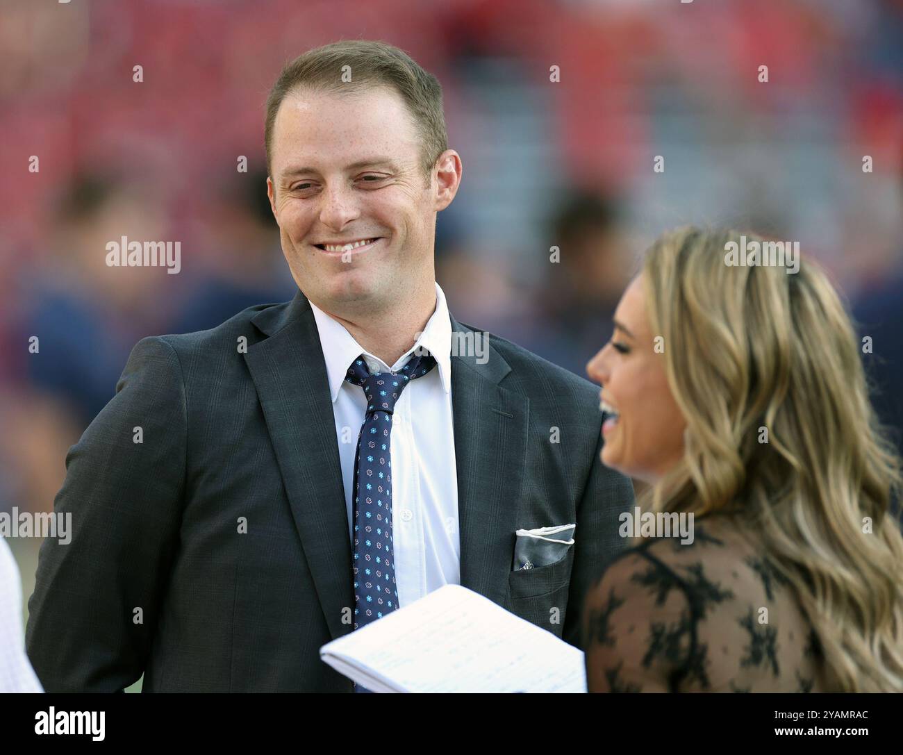 Espn college football commentator hi-res stock photography and images ...