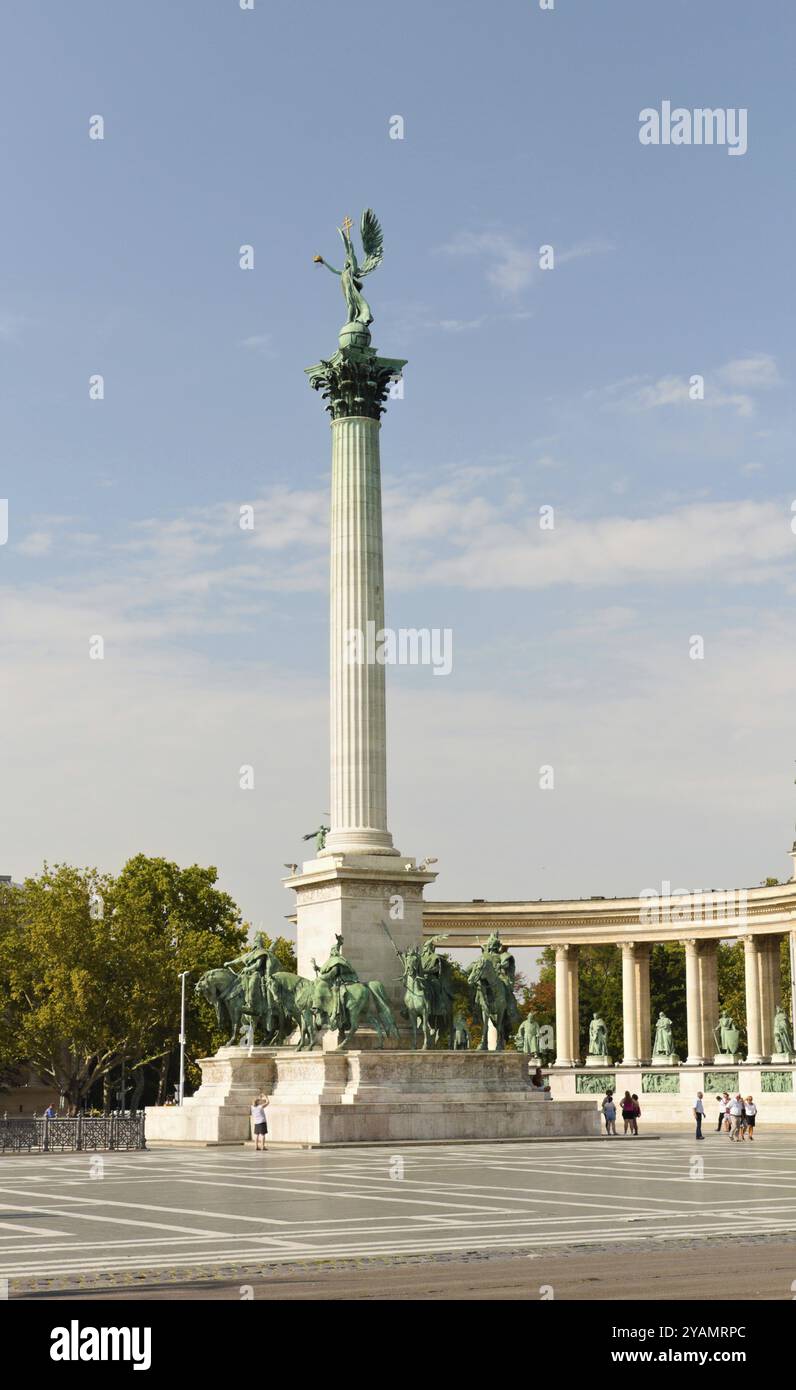 The Millennium Monument was inaugurated in 1896 on the occasion of the ...