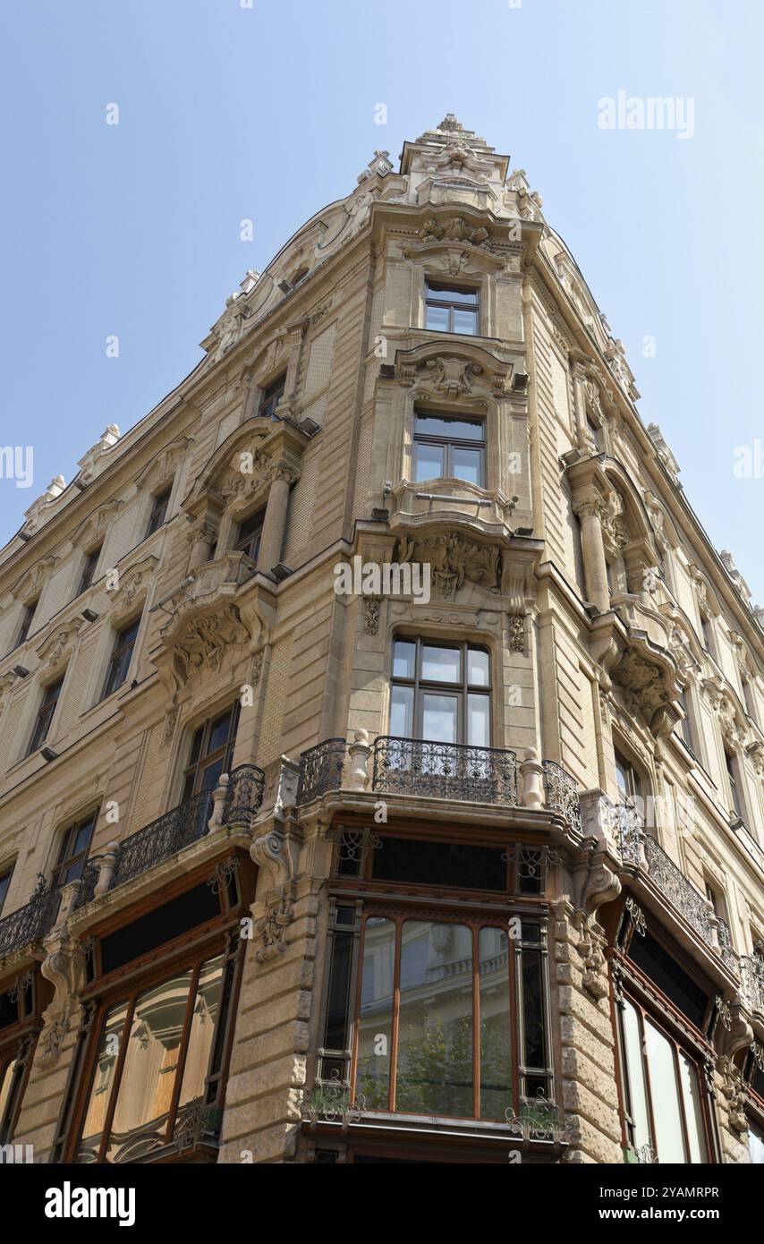 Vaci utca (Vaci street) is one of the main pedestrian thoroughfares and ...