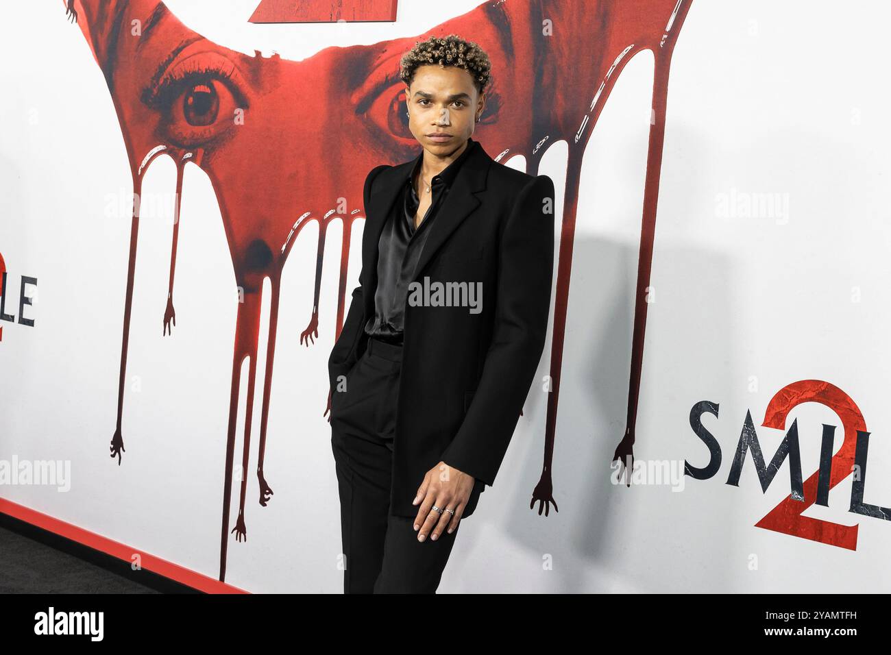 Los Angeles, USA. 14th Oct, 2024. Miles Gutierrez-Riley attends the ...