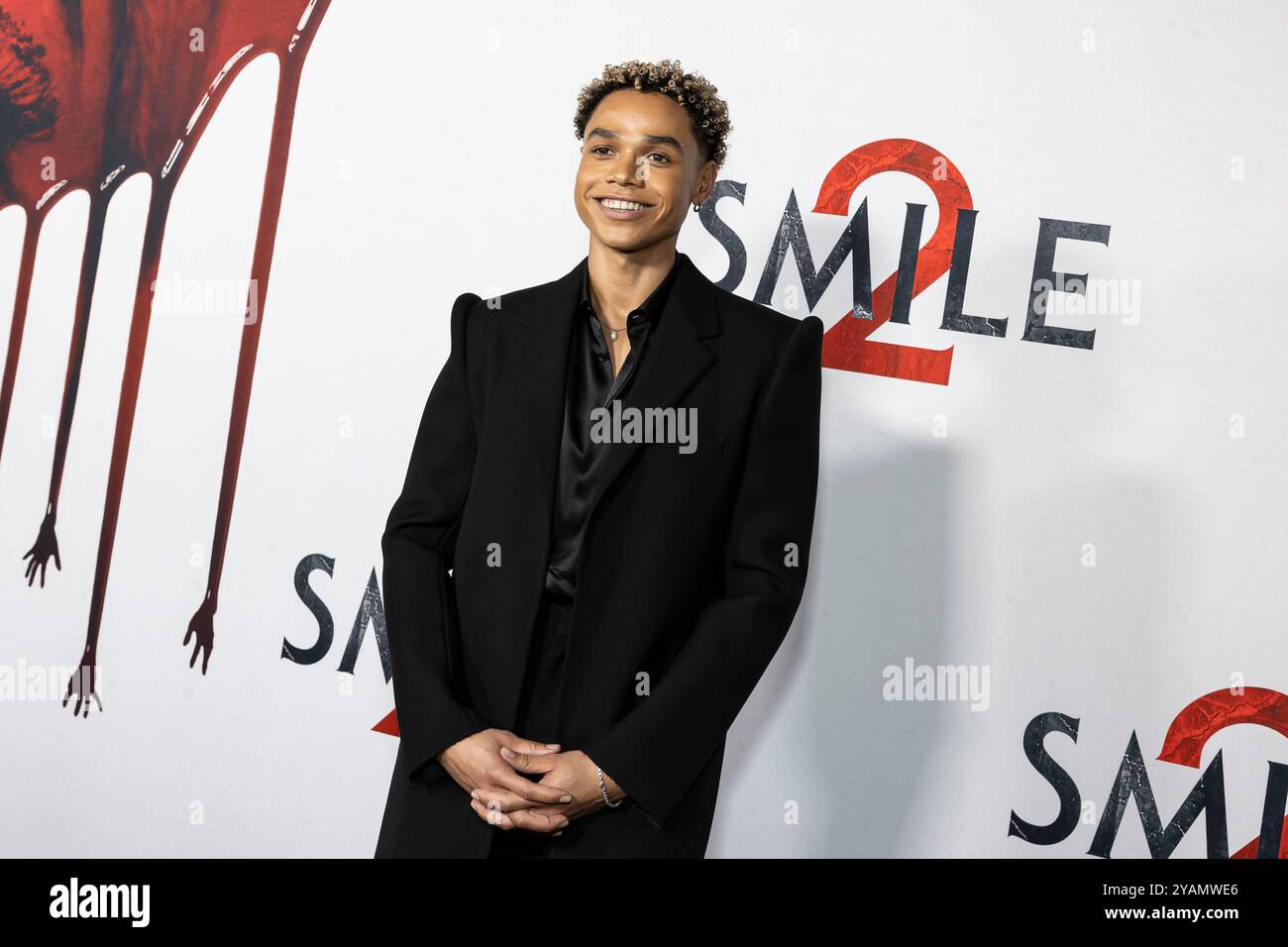 Los Angeles, USA. 14th Oct, 2024. Miles Gutierrez-Riley attends the ...