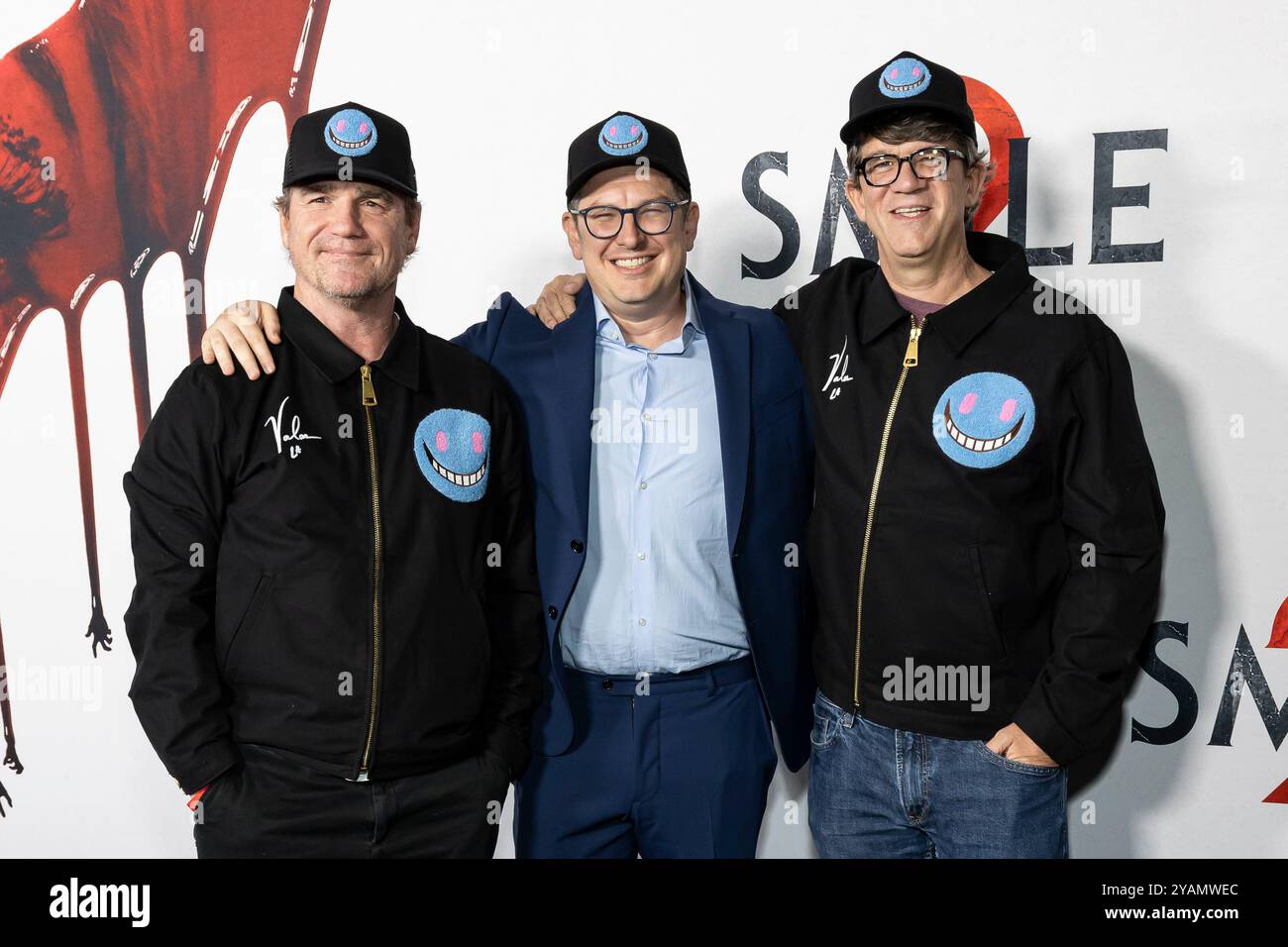 Marty Bowen, Isaac Klausner and Wick Godfrey attend the arrivals of ...