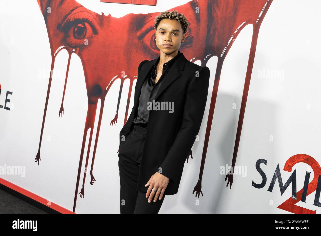 Los Angeles, USA. 14th Oct, 2024. Miles Gutierrez-Riley attends the ...