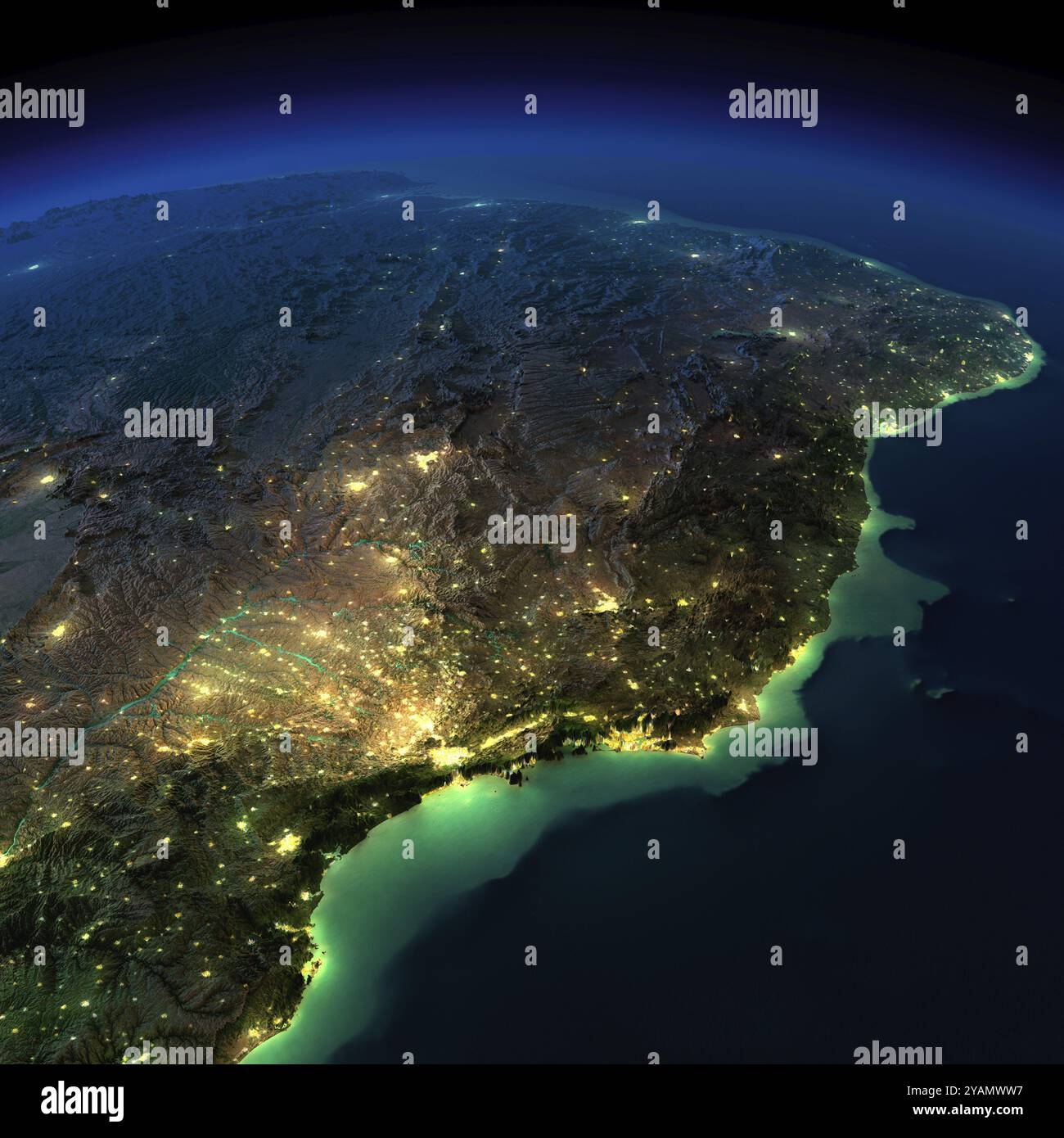 World climates map hi-res stock photography and images - Alamy