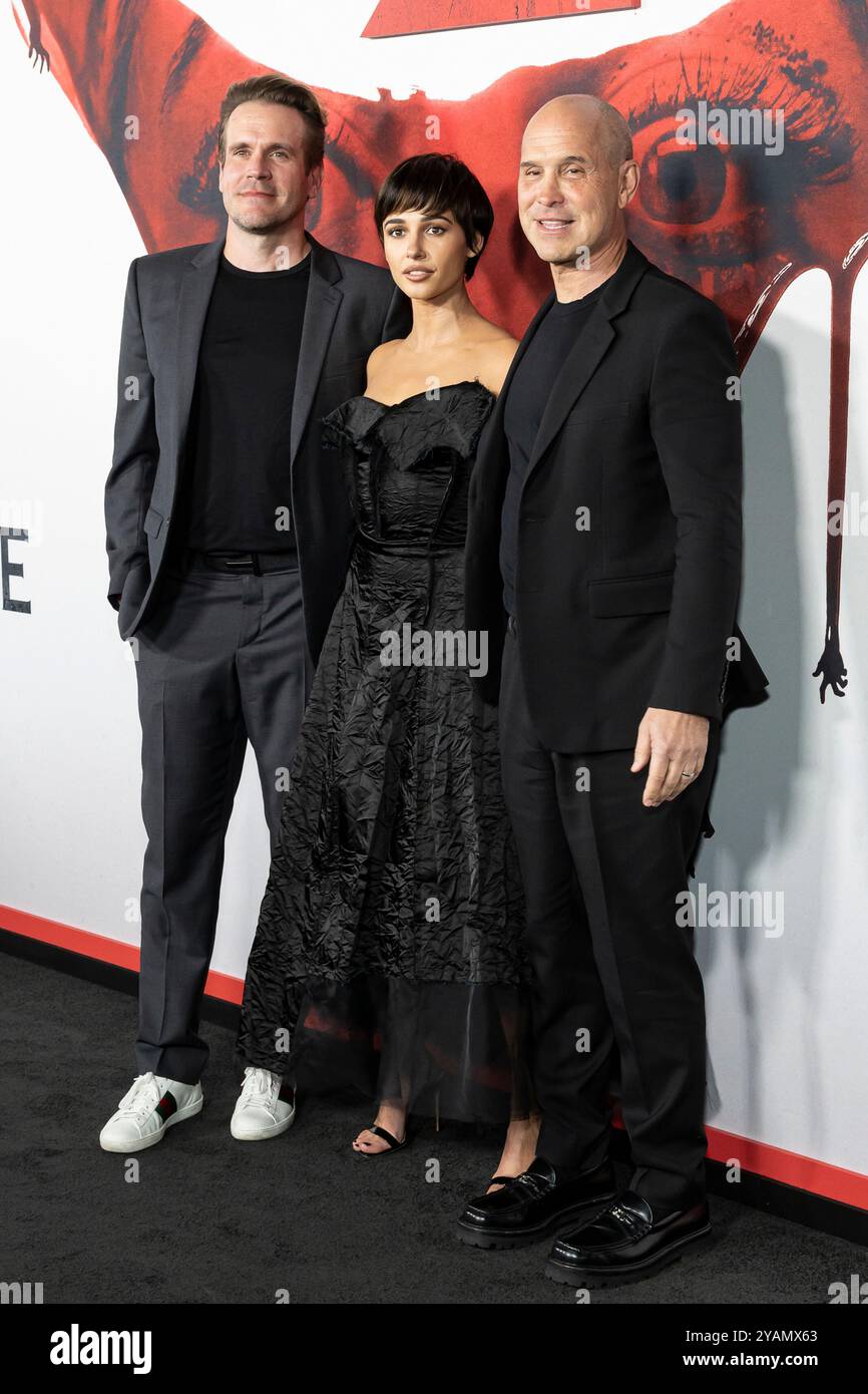 Los Angeles, USA. 14th Oct, 2024. Mike Ireland, Naomi Scott and Brian ...