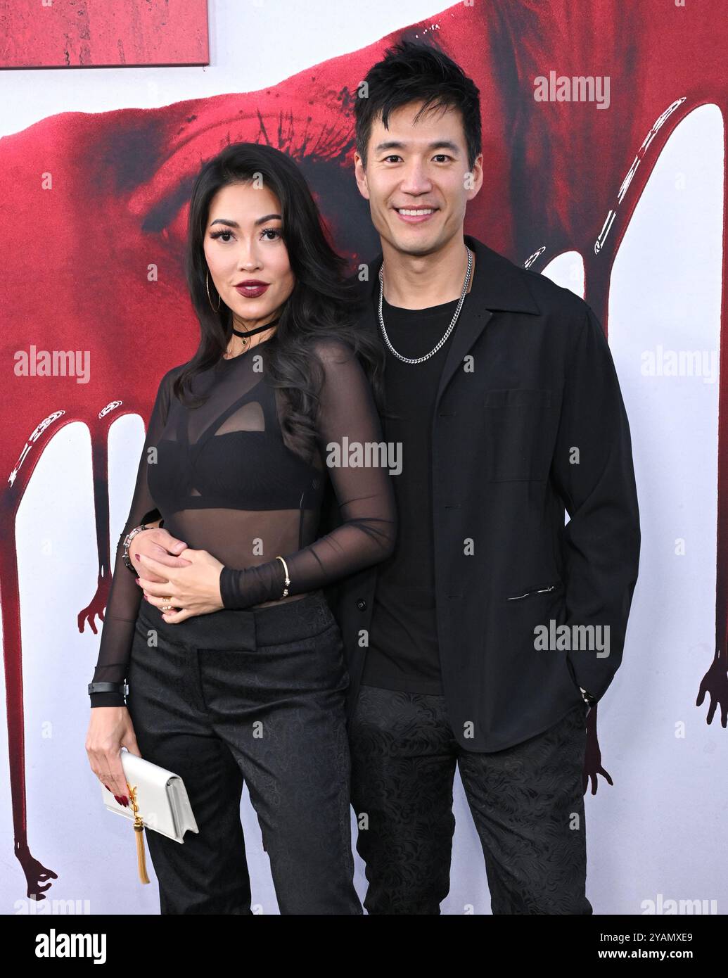 Hollywood, USA. 14th Oct, 2024. Devon Diep and Kevin Kreider arriving ...