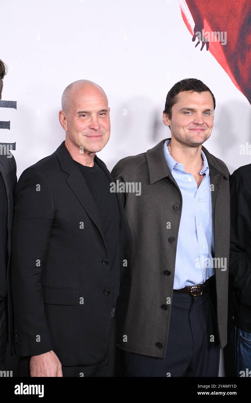 Los Angeles, California, USA 14th October 2024 (L-R) President and CEO ...