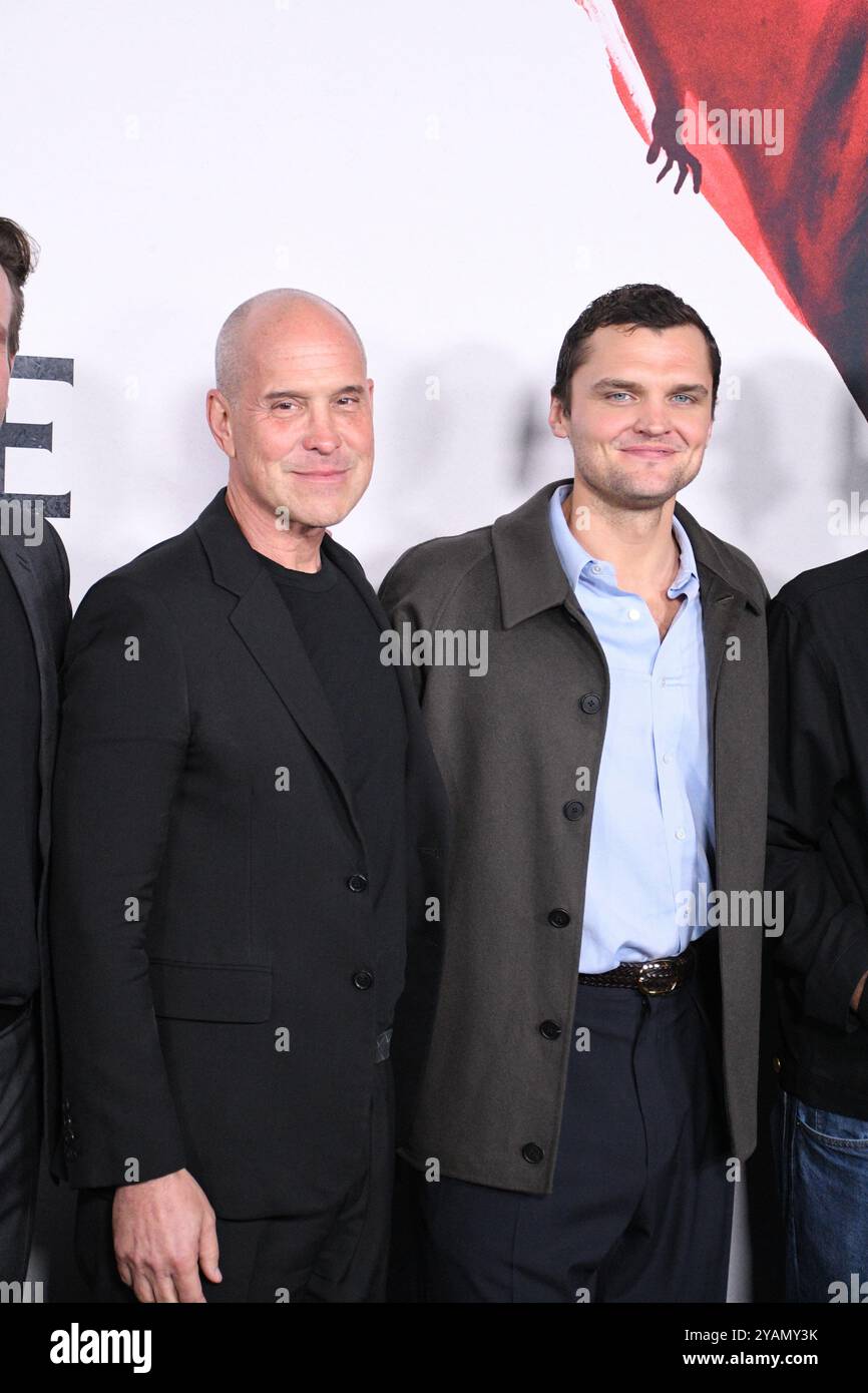Los Angeles, California, USA 14th October 2024 (L-R) President and CEO ...