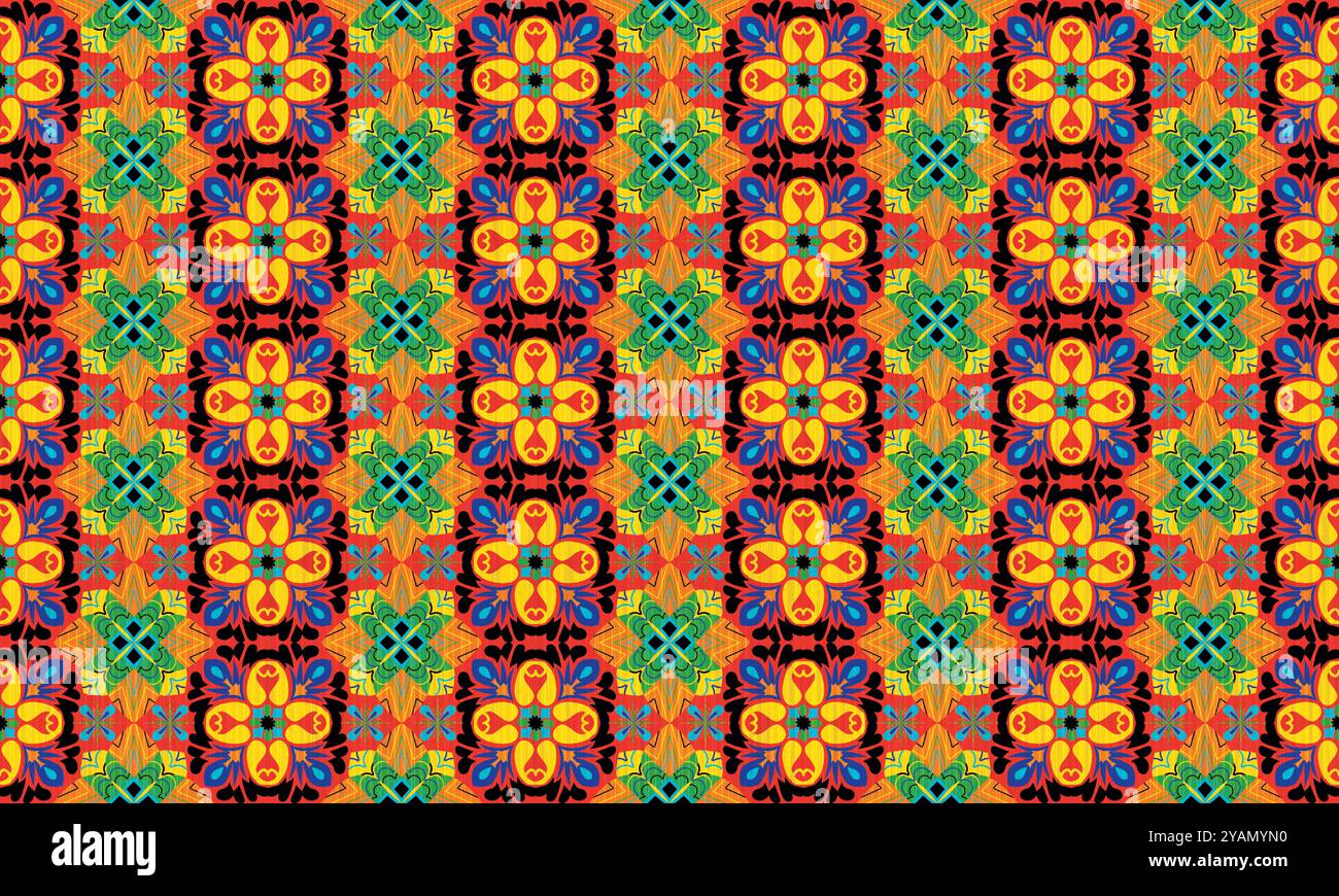 Kitenge cloth Stock Vector Images - Alamy