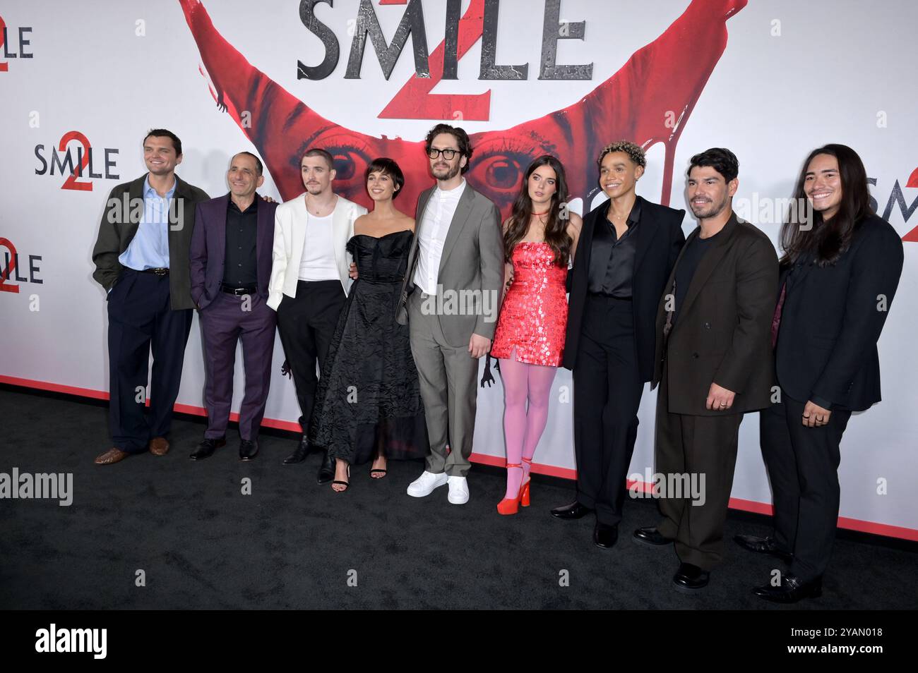 LOS ANGELES, CA. October 14, 2024: Ray Nicholson, Peter Jacobson, Kyle ...