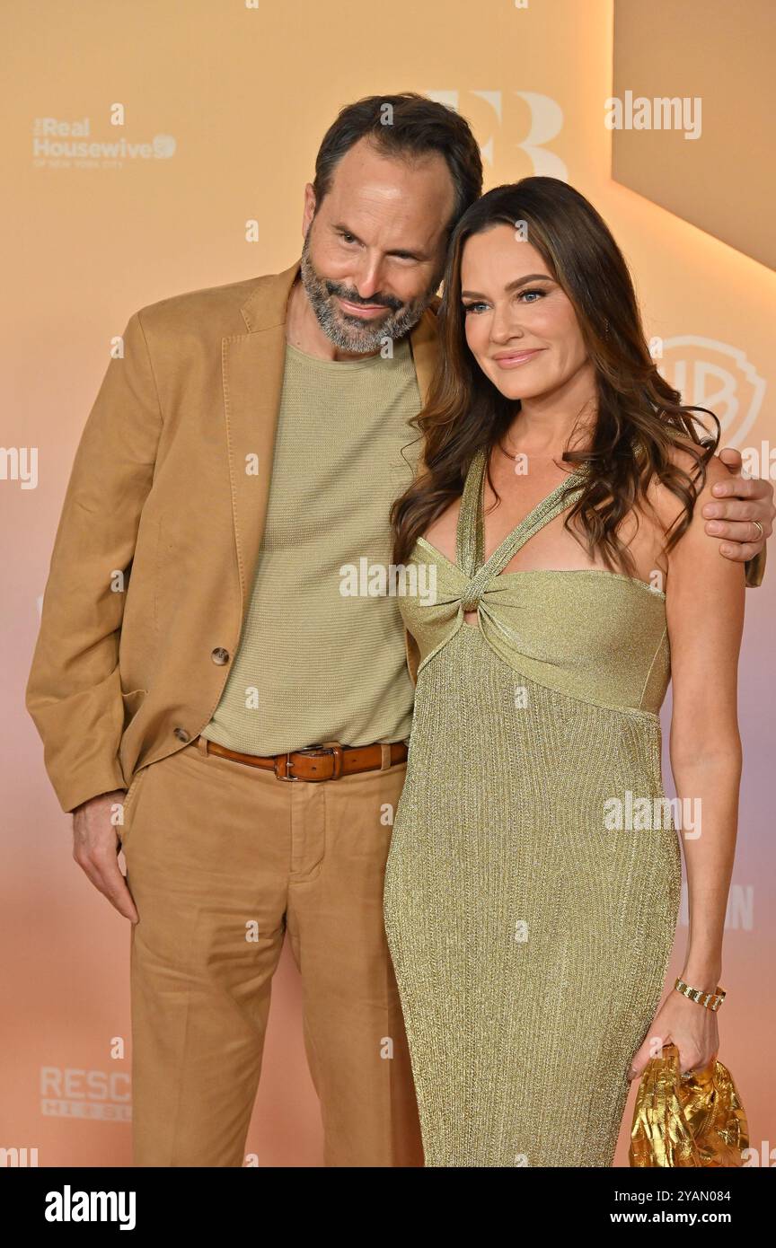 Los Angeles, CA USA - October 10, 2024: Seth Marks, Meredith Marks ...