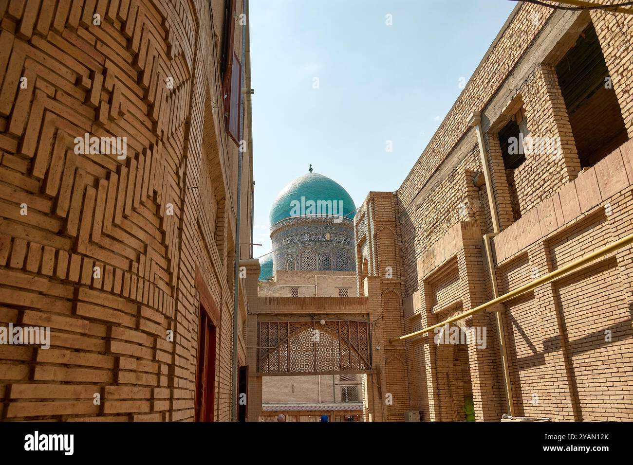 The Poi Kalon Mosque and Minaret, located in the heart of Bukhara ...