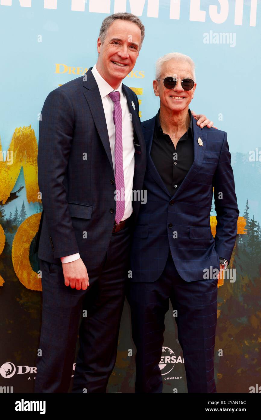 London, UK. 13th Oct, 2024. Jeff Hermann and Chris Sanders attend the ...