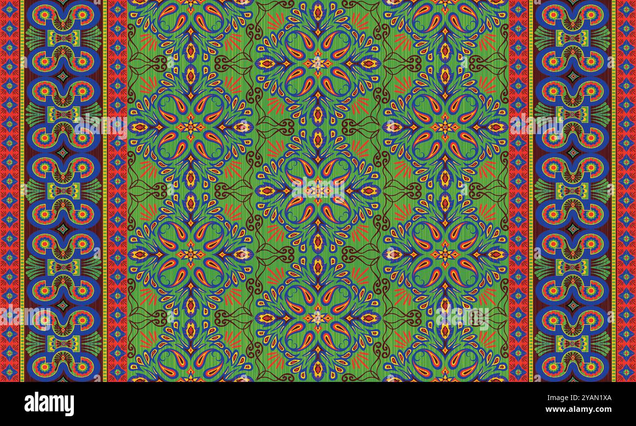 Kitenge cloth Stock Vector Images - Alamy