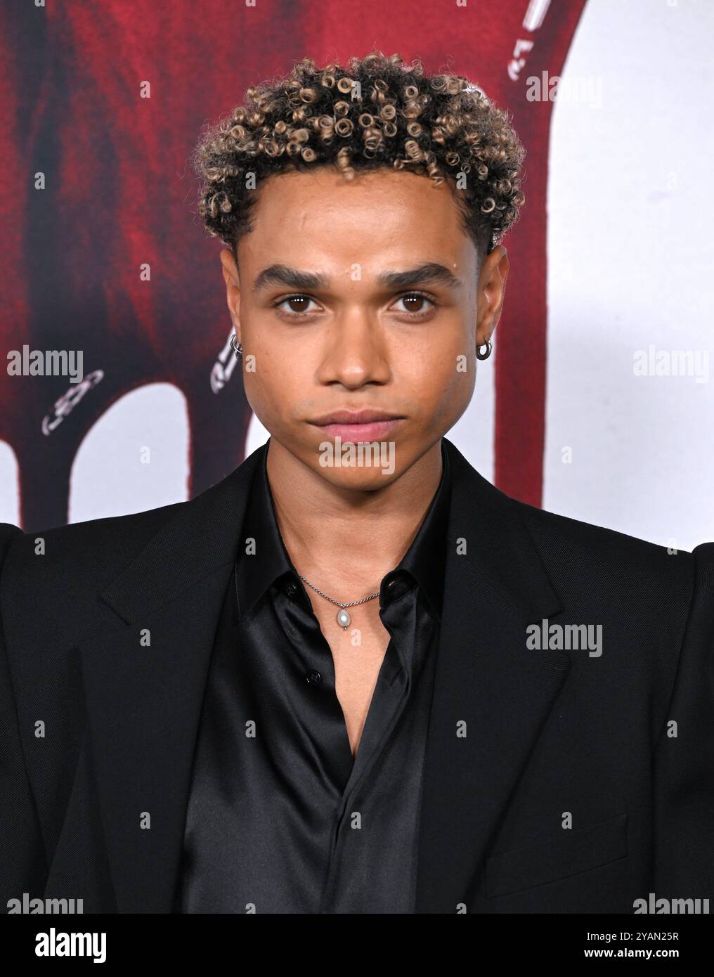 Hollywood, USA. 14th Oct, 2024. Miles Gutierrez-Riley arriving to the ...