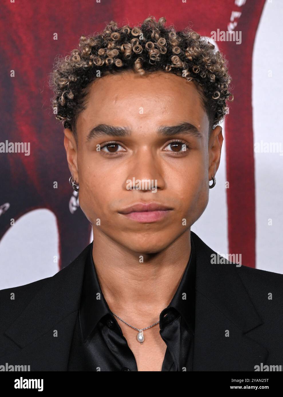 Hollywood, USA. 14th Oct, 2024. Miles Gutierrez-Riley arriving to the ...