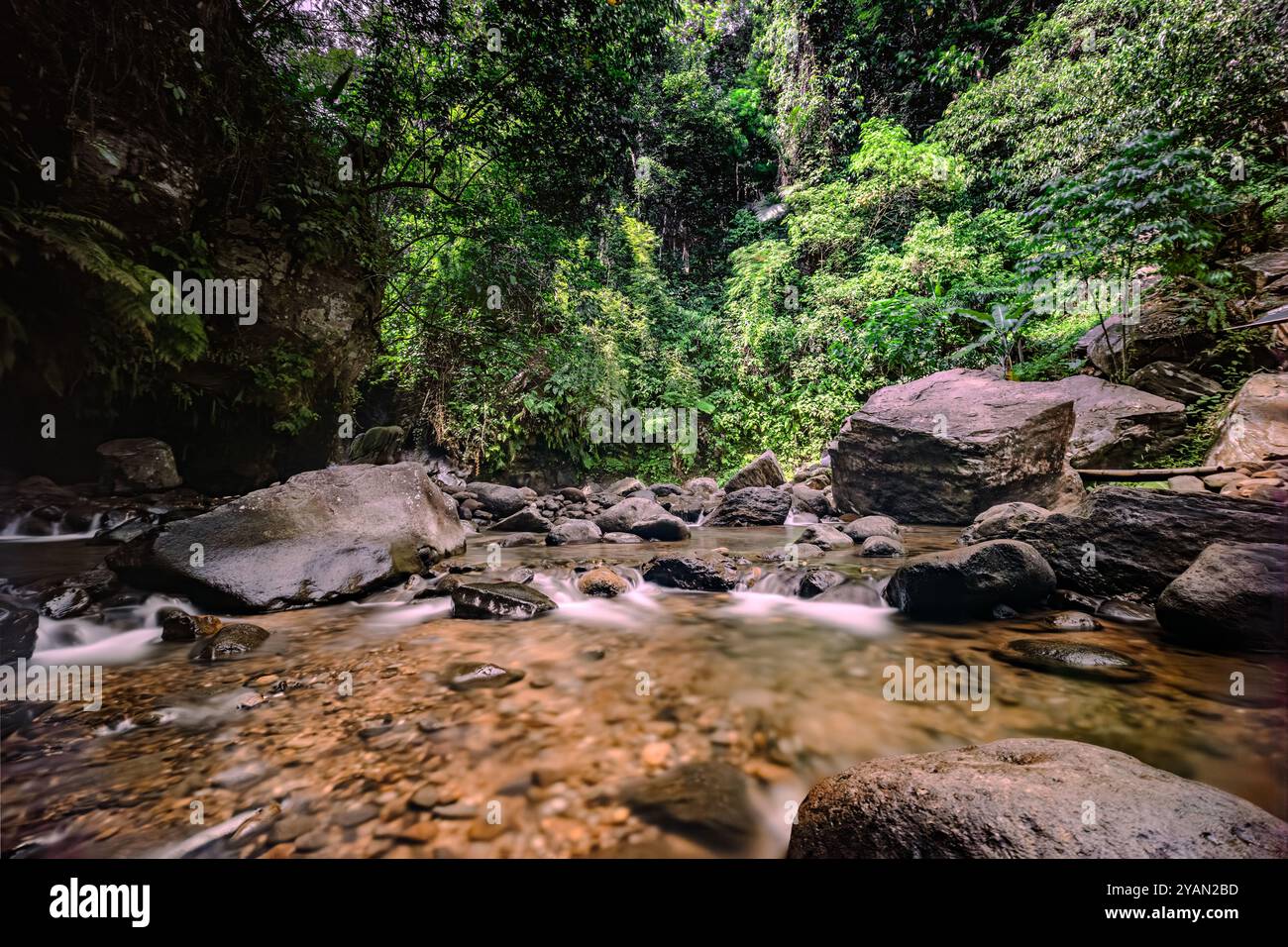 Pristine water fall flowing hi-res stock photography and images - Alamy