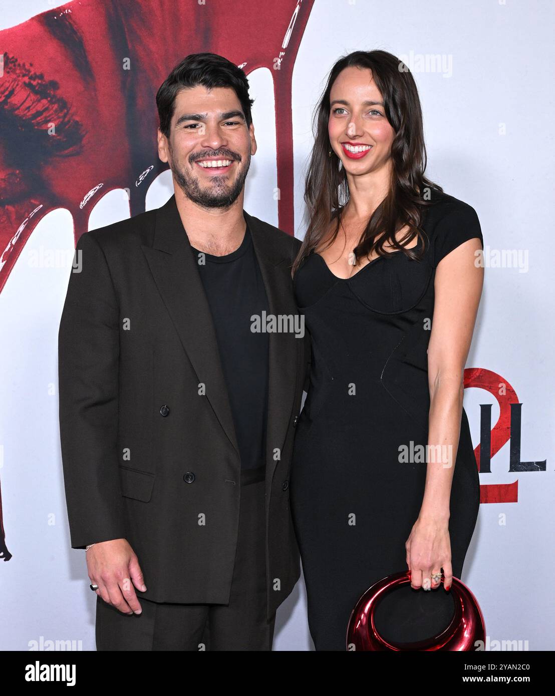 Hollywood, USA. 14th Oct, 2024. Raul Castillo and Alexis Forte arriving ...