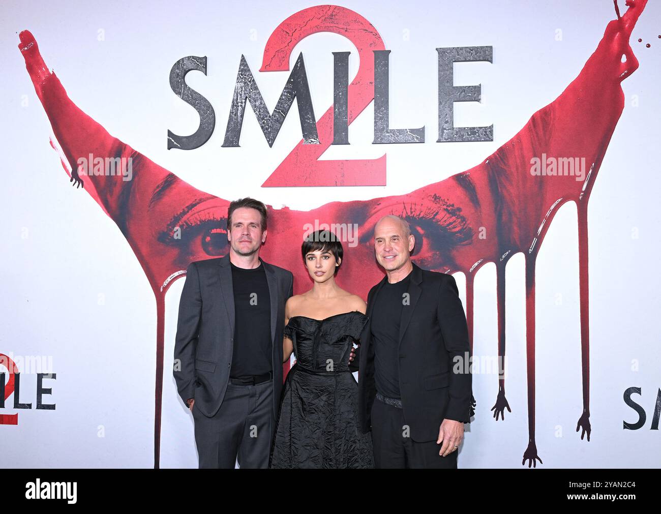 Hollywood, USA. 14th Oct, 2024. Mike Ireland, Naomi Scott and Brian ...