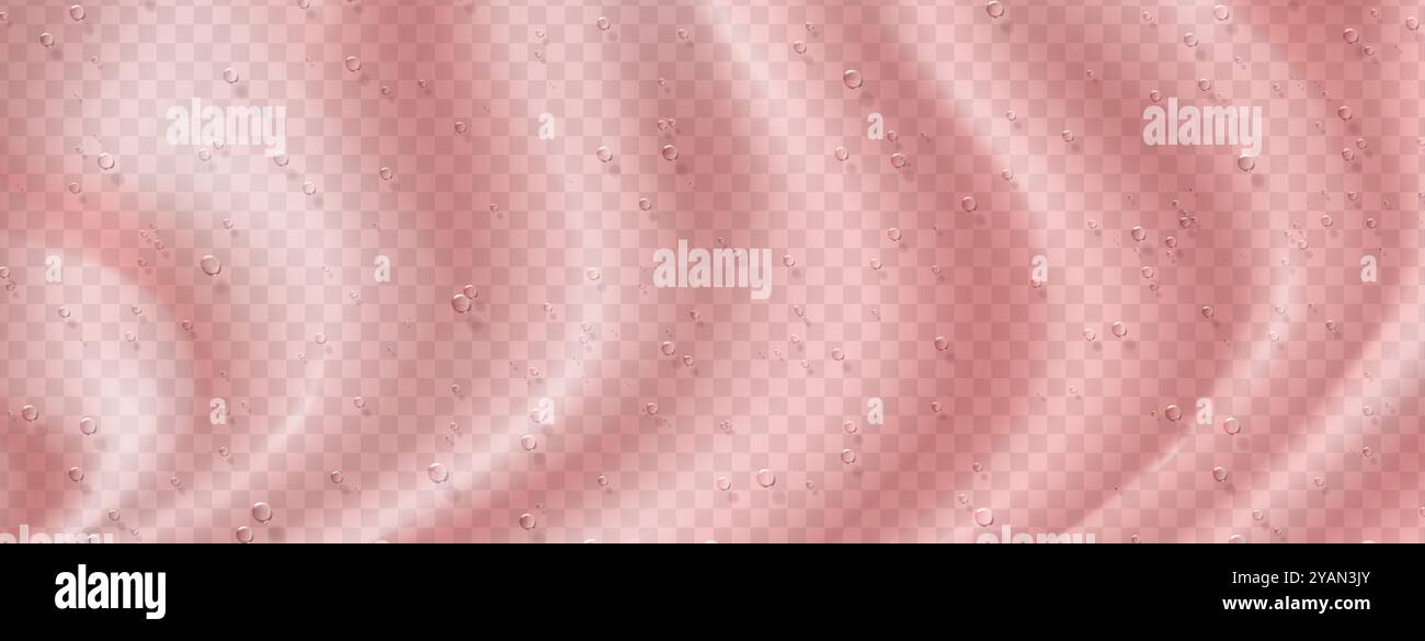 Translucent pink gel texture Stock Vector Images - Alamy