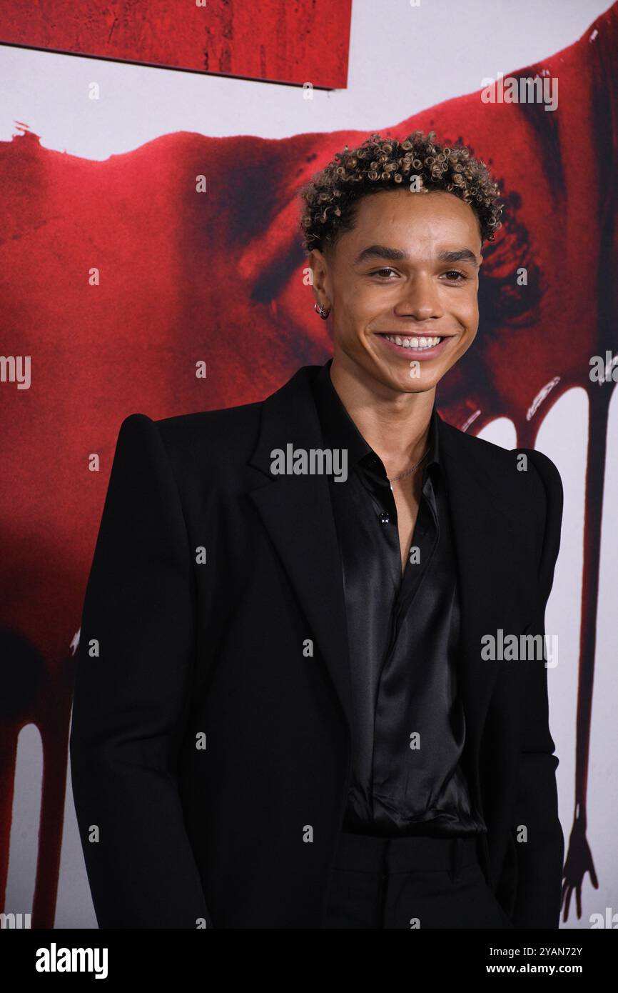 Los Angeles, California, USA 14th October 2024 Actor Miles Gutierrez ...