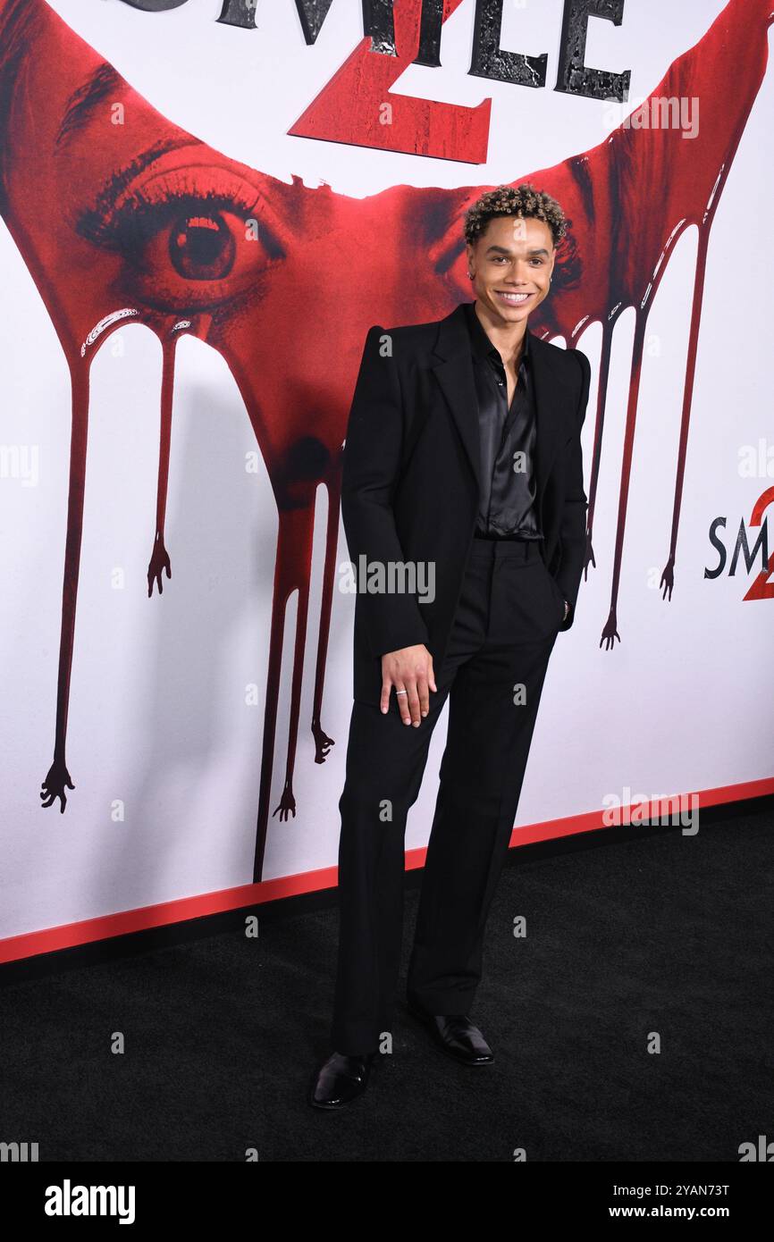 Los Angeles, California, USA 14th October 2024 Actor Miles Gutierrez ...