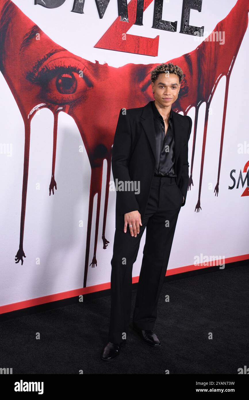 Los Angeles, California, USA 14th October 2024 Actor Miles Gutierrez ...