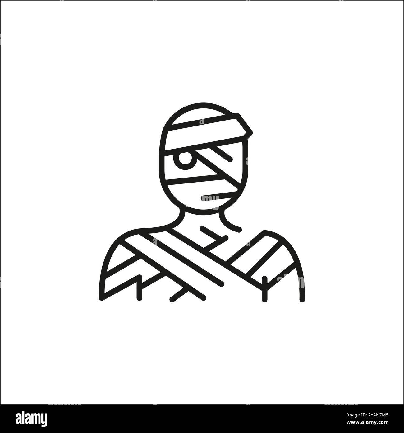 Egypt egyptian museum sarcophagus Stock Vector Images - Alamy