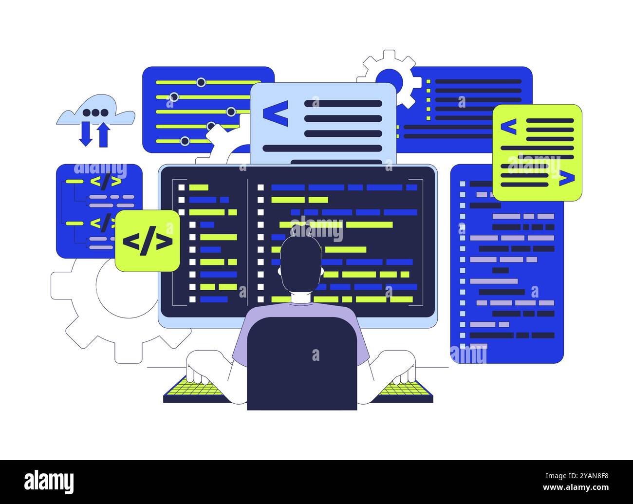 2d codes Stock Vector Images - Alamy